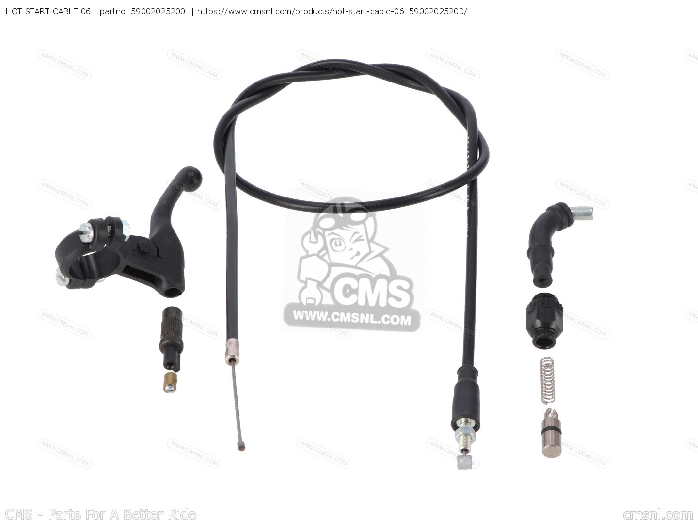 59002025200: HOT START CABLE 06 KTM - buy the 59002025200 at CMSNL