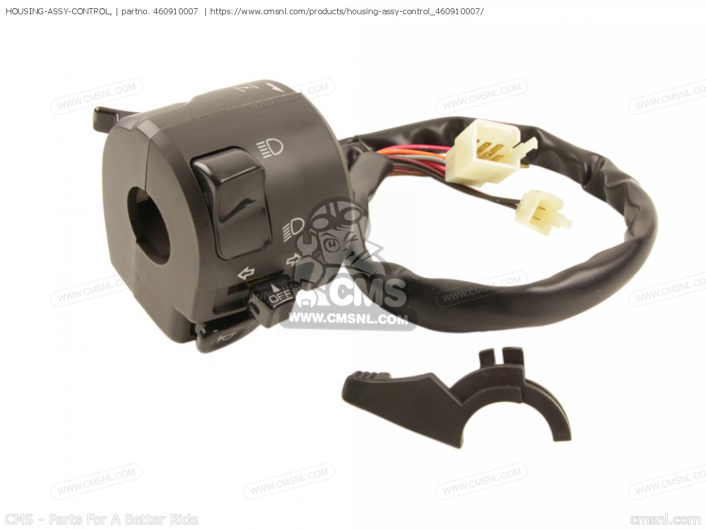 460910007: Housing-assy-control, Kawasaki - buy the 46091-0007 at CMSNL