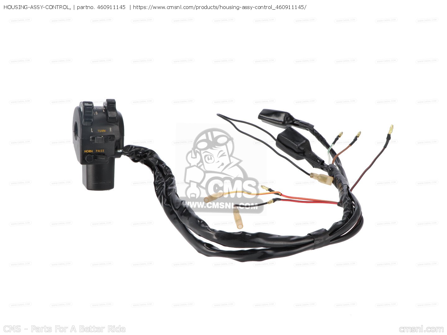 460911145: Housing-assy-control, Kawasaki - buy the 46091-1145 at CMSNL