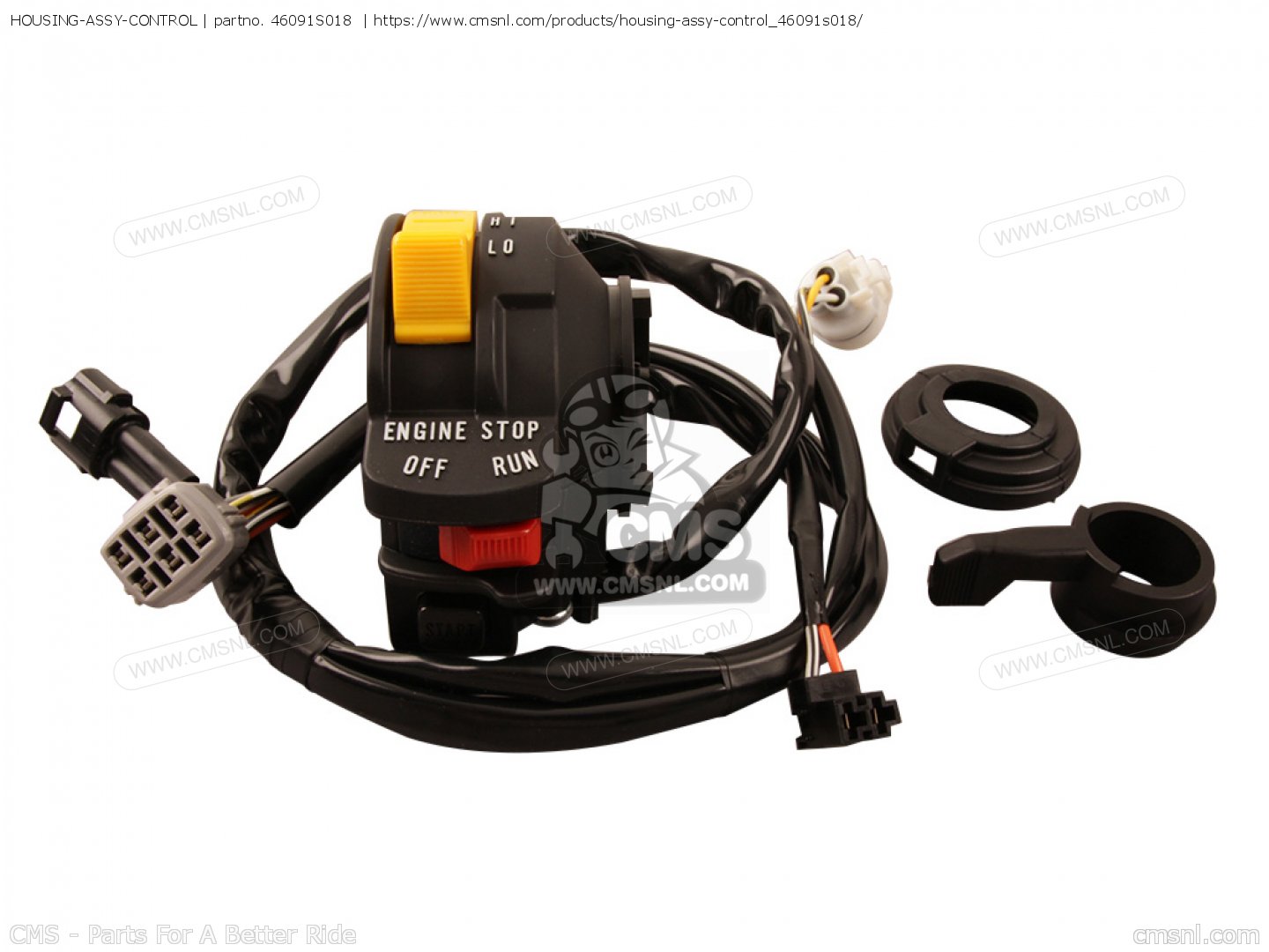 46091S018: Housing-assy-control Kawasaki - buy the 46091-S018 at CMSNL