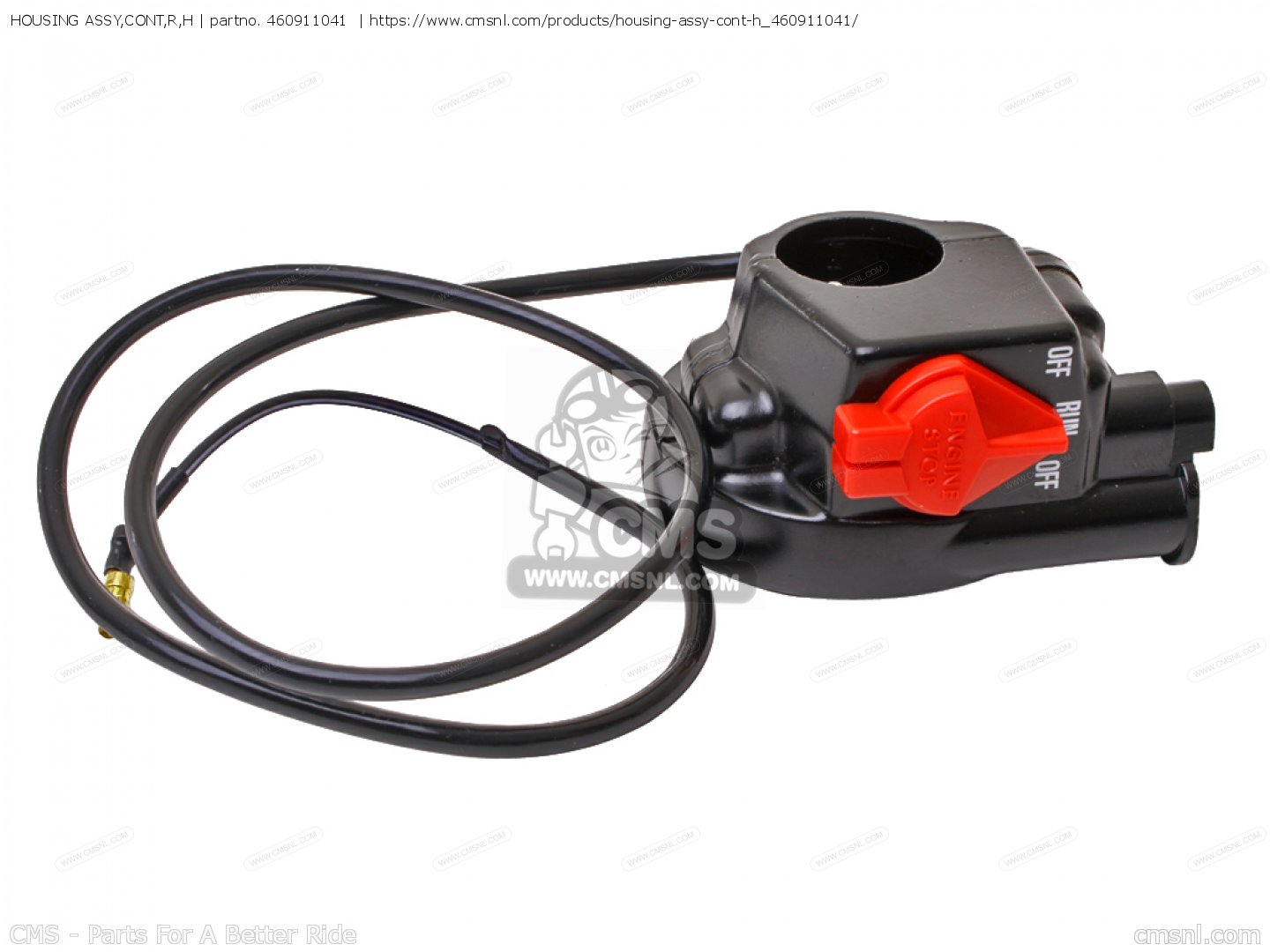 460911041: Housing Assy,cont,r,h Kawasaki - buy the 46091-1041 at CMSNL