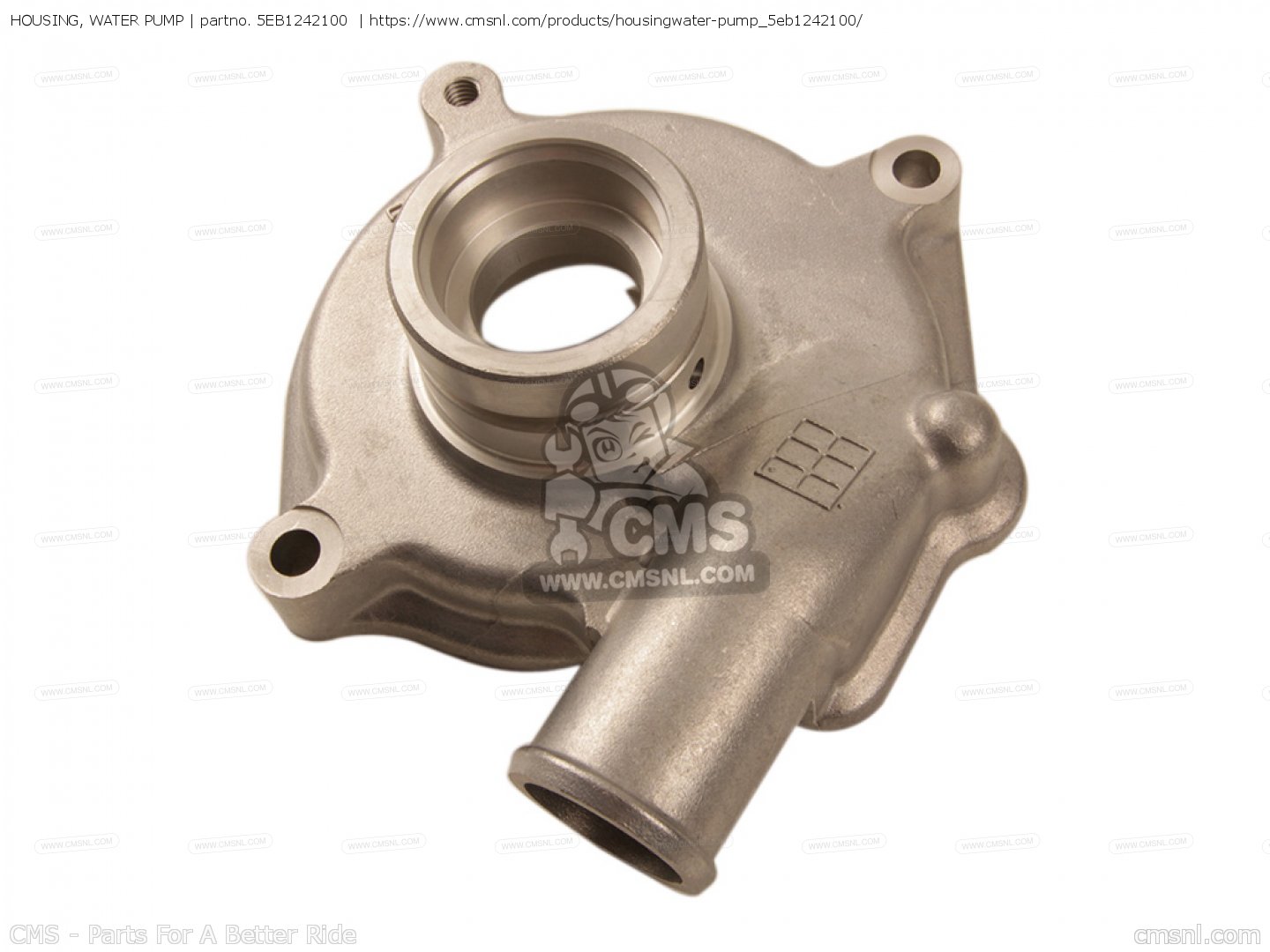5EB1242100: HOUSING, WATER PUMP Yamaha - buy the 5EB-12421-00-00 at CMSNL