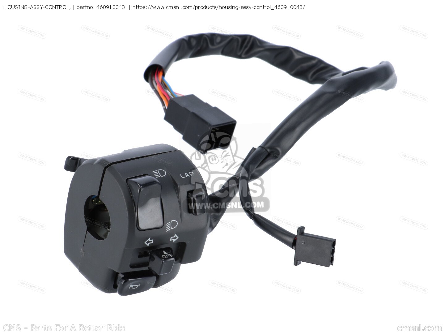 460910043: HOUSING-ASSY-CONTROL, Kawasaki - buy the 46091-0043 at CMSNL