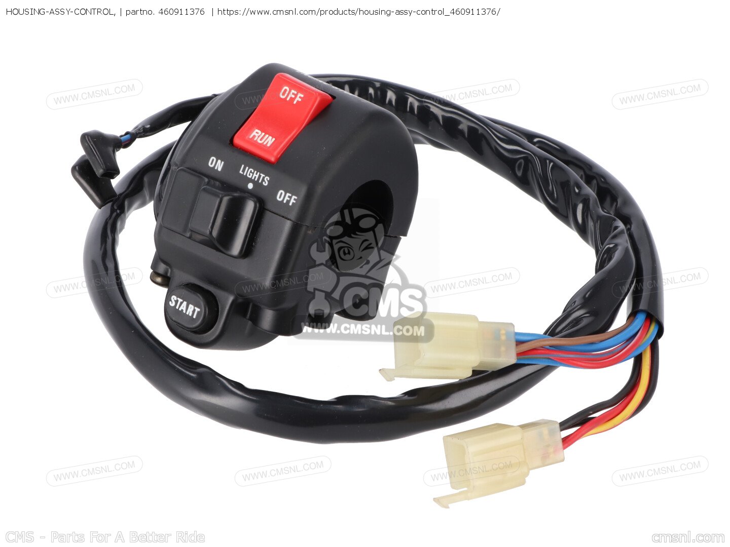 460911376: HOUSING-ASSY-CONTROL, Kawasaki - buy the 46091-1376 at CMSNL