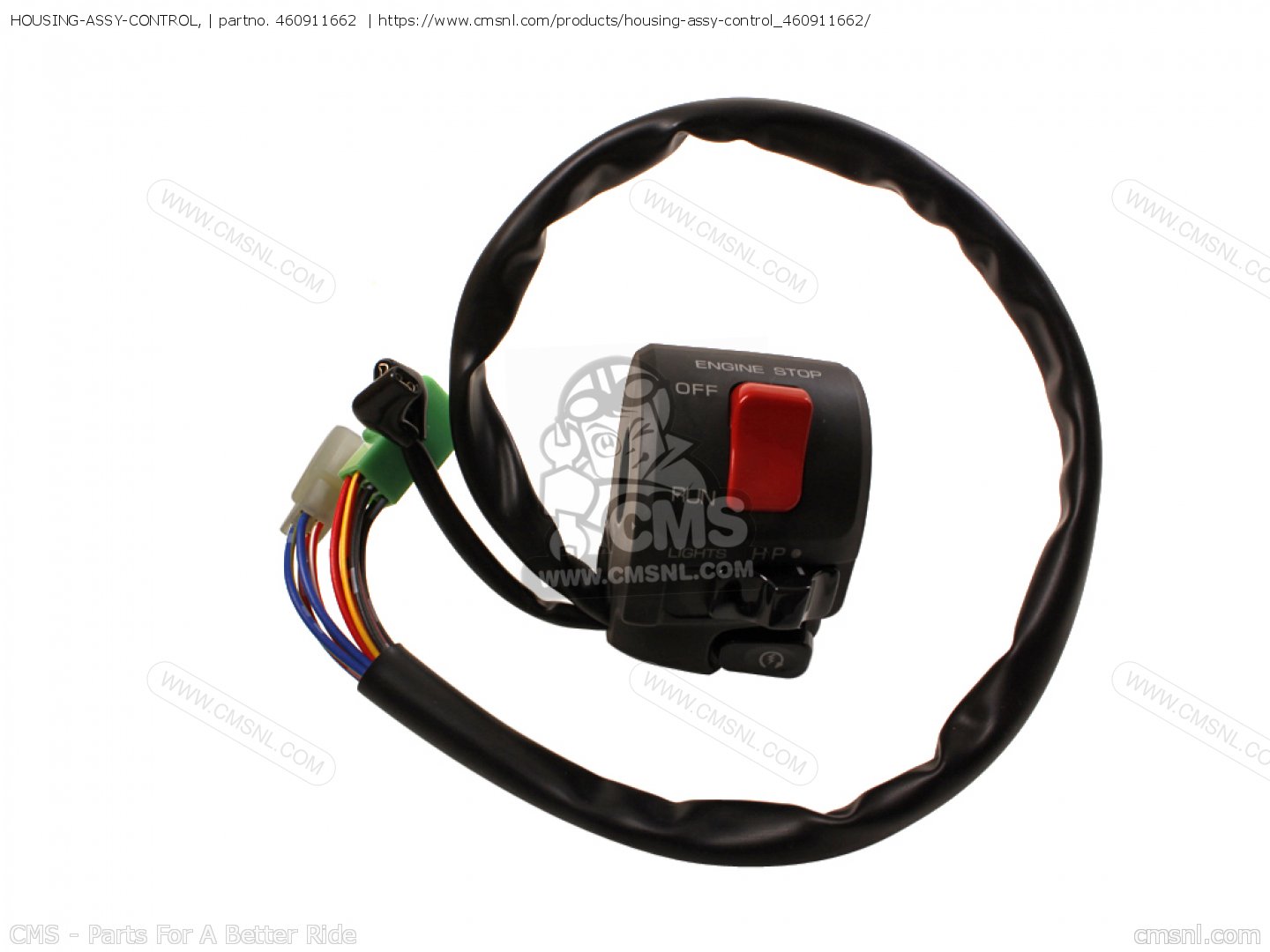 460911662: HOUSING-ASSY-CONTROL, Kawasaki - buy the 46091-1662 at CMSNL
