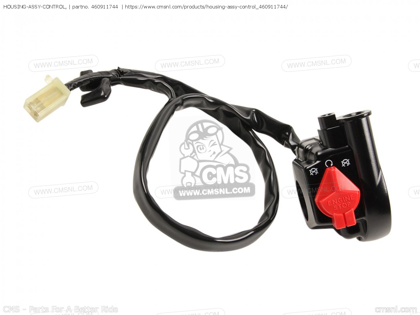 460911744: HOUSING-ASSY-CONTROL, Kawasaki - buy the 46091-1744 at CMSNL