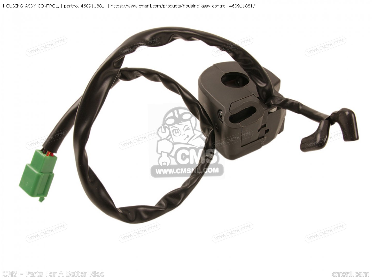 460911881: HOUSING-ASSY-CONTROL, Kawasaki - buy the 46091-1881 at CMSNL