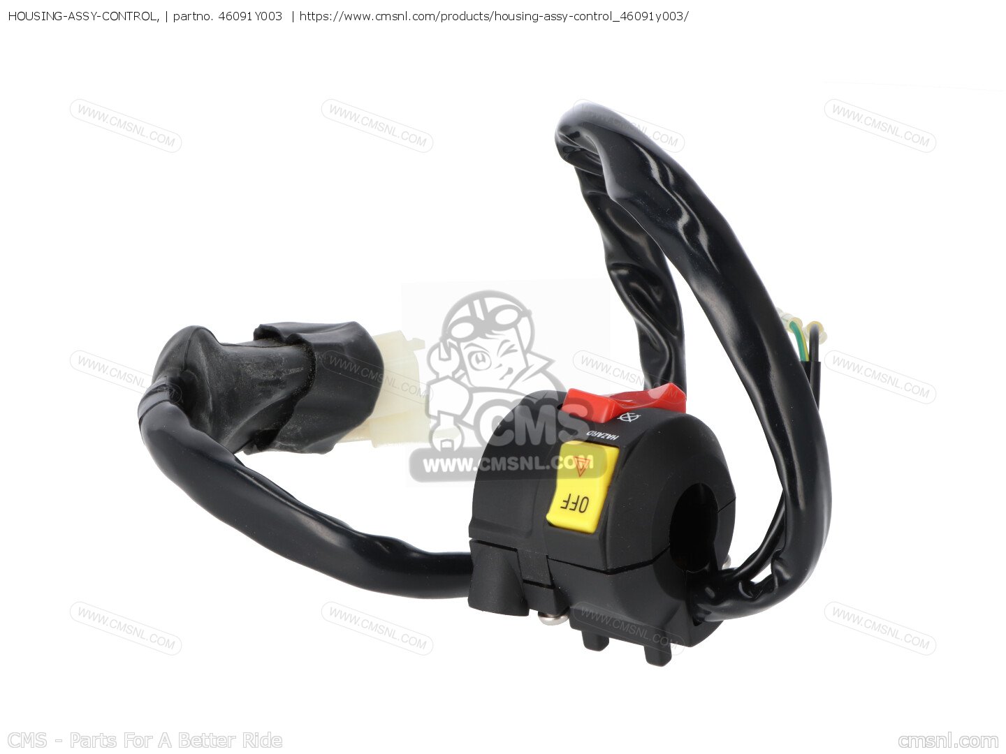 46091Y003: HOUSING-ASSY-CONTROL, Kawasaki - buy the 46091-Y003 at CMSNL