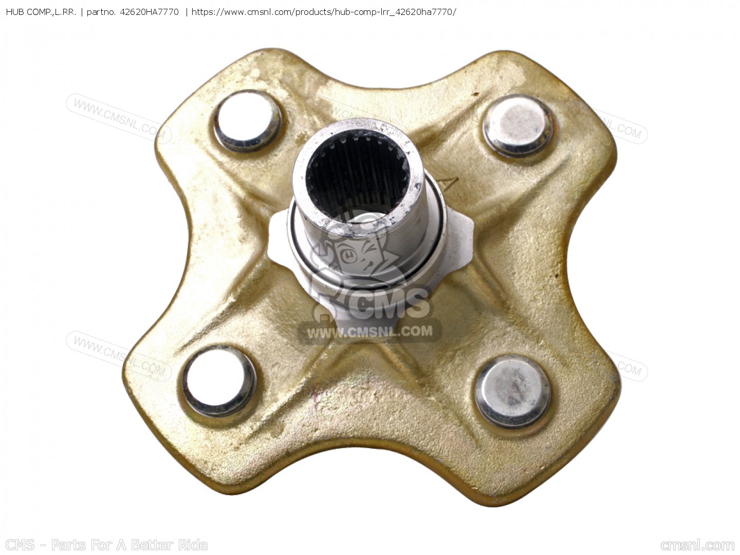 42620HA7770: Hub Comp.,l.rr. Honda - buy the 42620-HA7-770 at CMSNL