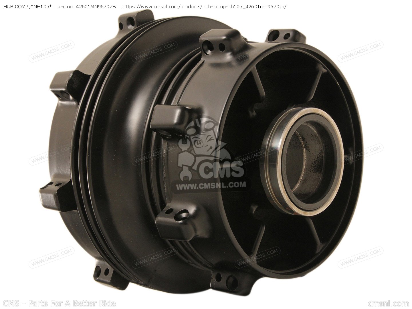 42601MN9670ZB: Hub Comp.,*nh105* Honda - buy the 42601-MN9-670ZB at CMSNL