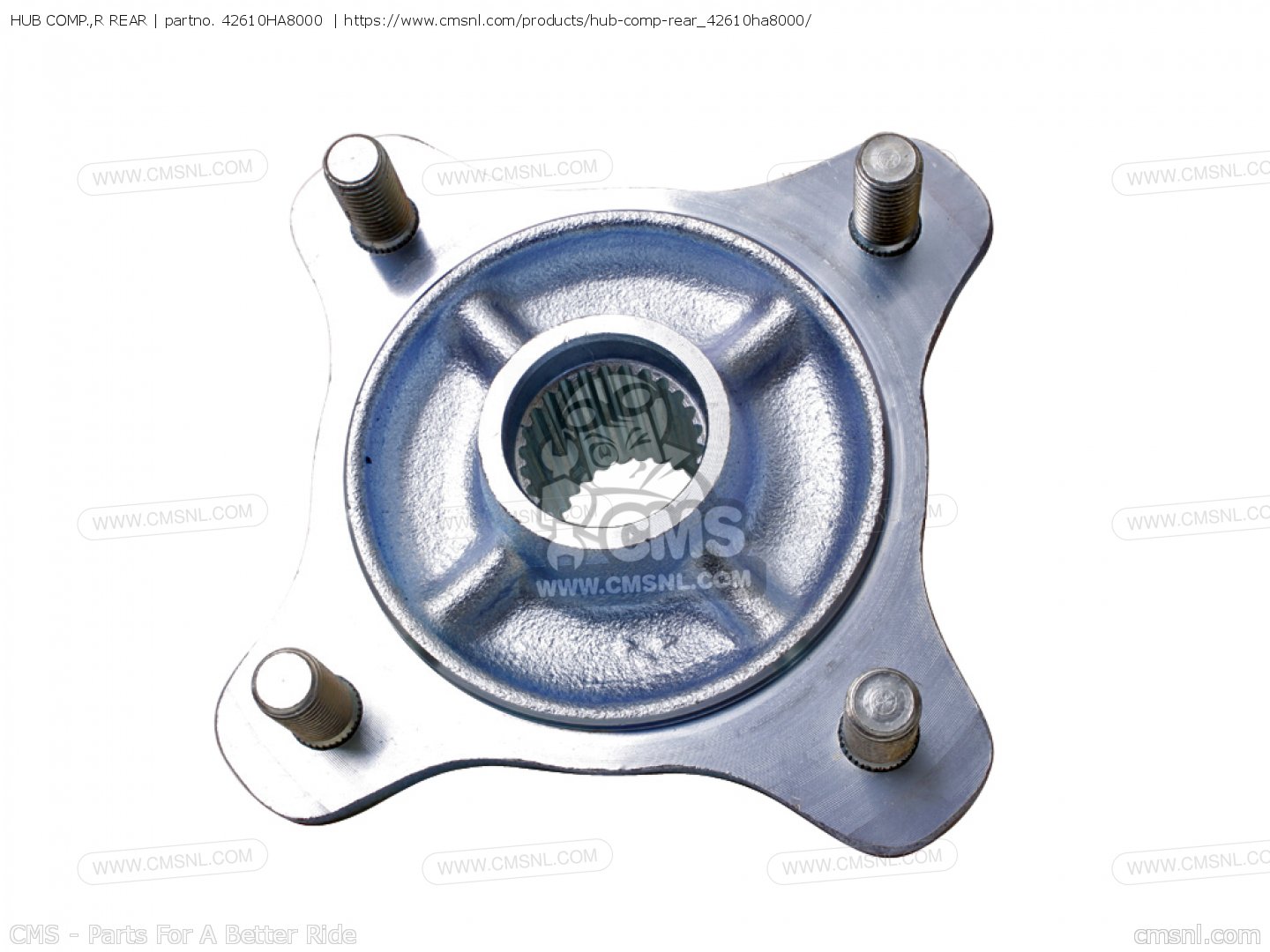 HUB COMP.,R REAR for TRX250 FOURTRAX 250 1985 (F) USA - order at CMSNL