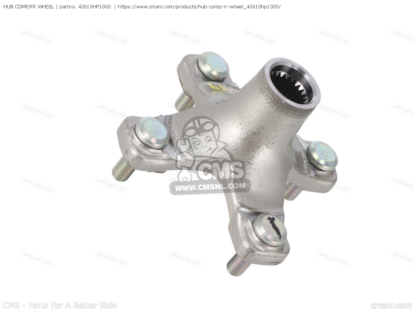 42610HP1000: HUB COMP,RR WHEEL Honda - buy the 42610-HP1-000 at CMSNL