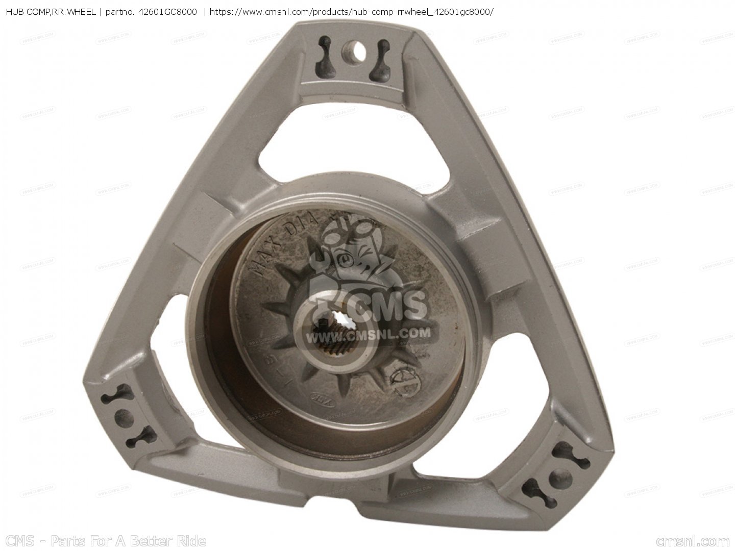 42601GC8000: Hub Comp,rr.wheel Honda - buy the 42601-GC8-000 at CMSNL