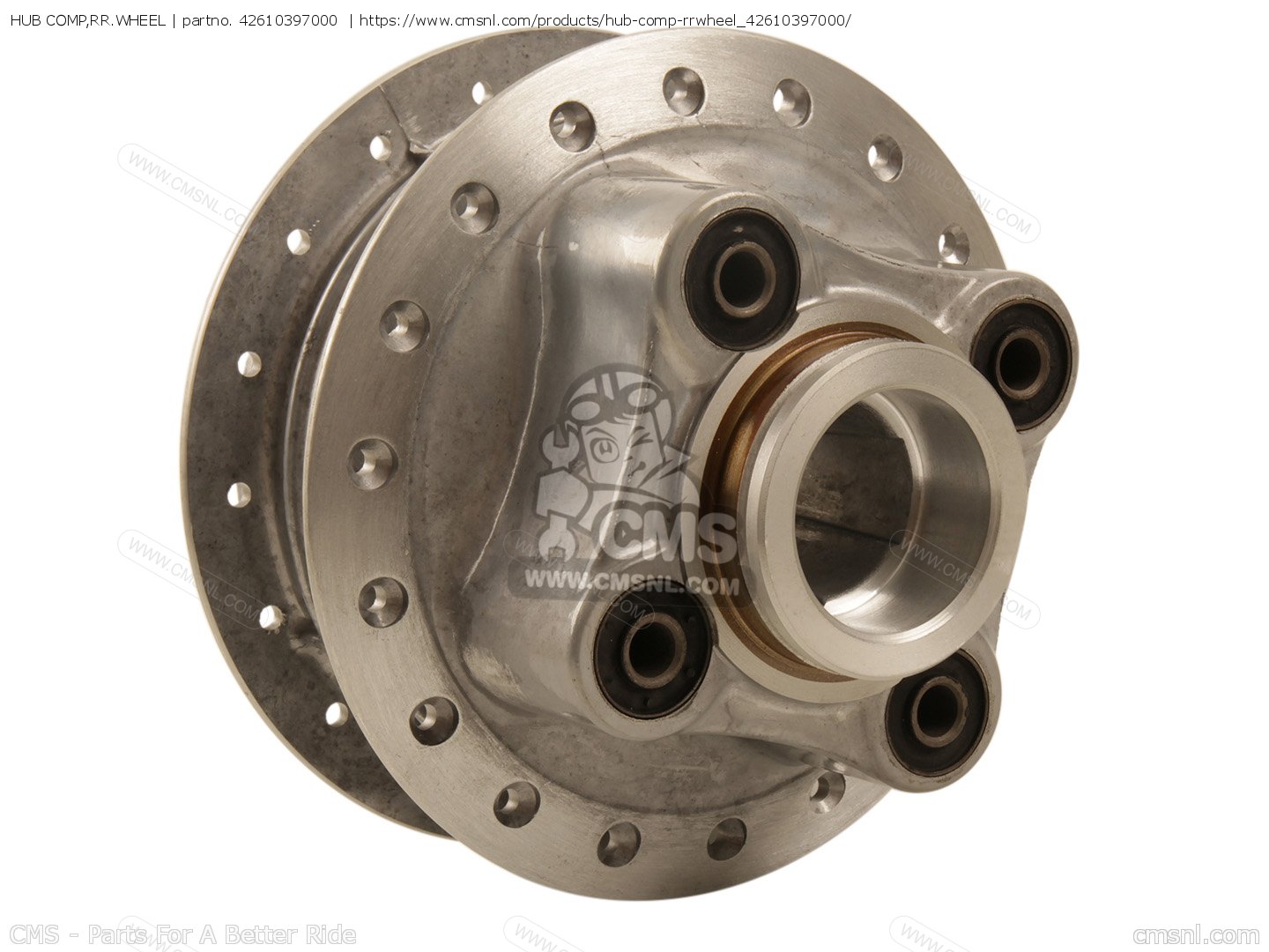 42610397000: HUB COMP,RR.WHEEL Honda - buy the 42610-397-000 at CMSNL