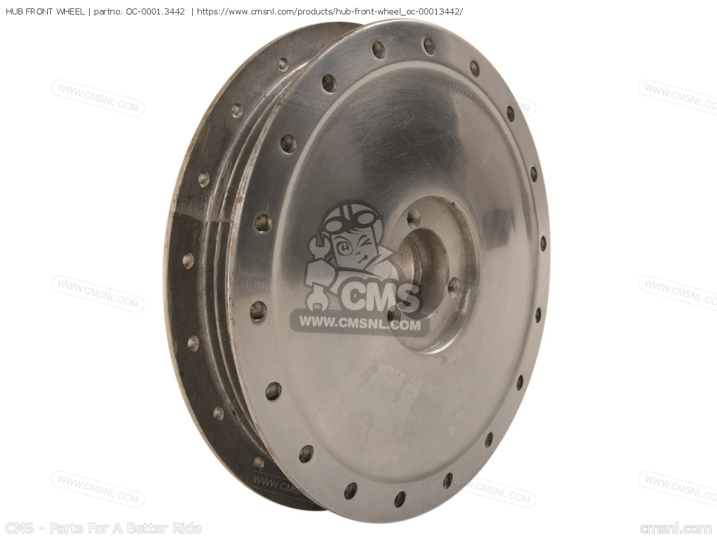 OC-0001-3442: HUB FRONT WHEEL Honda - buy the 44601-216-000 at CMSNL