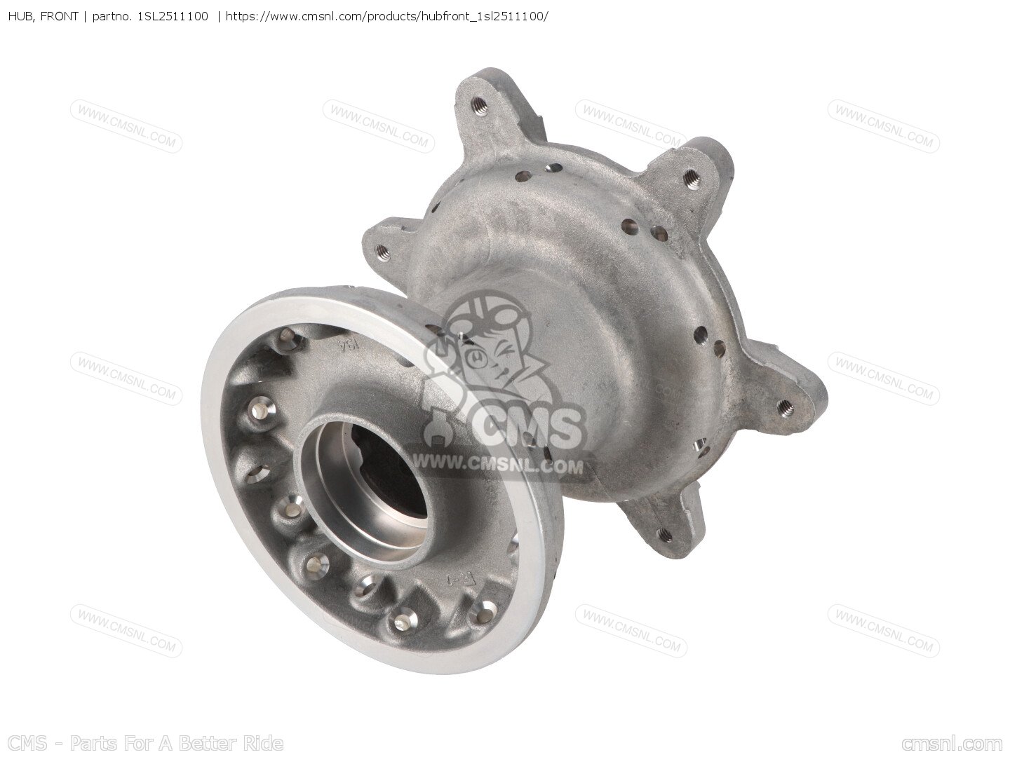 HUB, FRONT for Yamaha - order at CMSNL