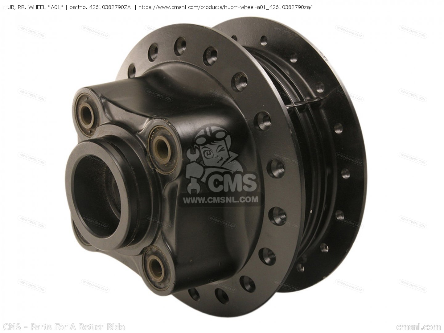 HUB, RR. WHEEL *A01* for Honda - order at CMSNL