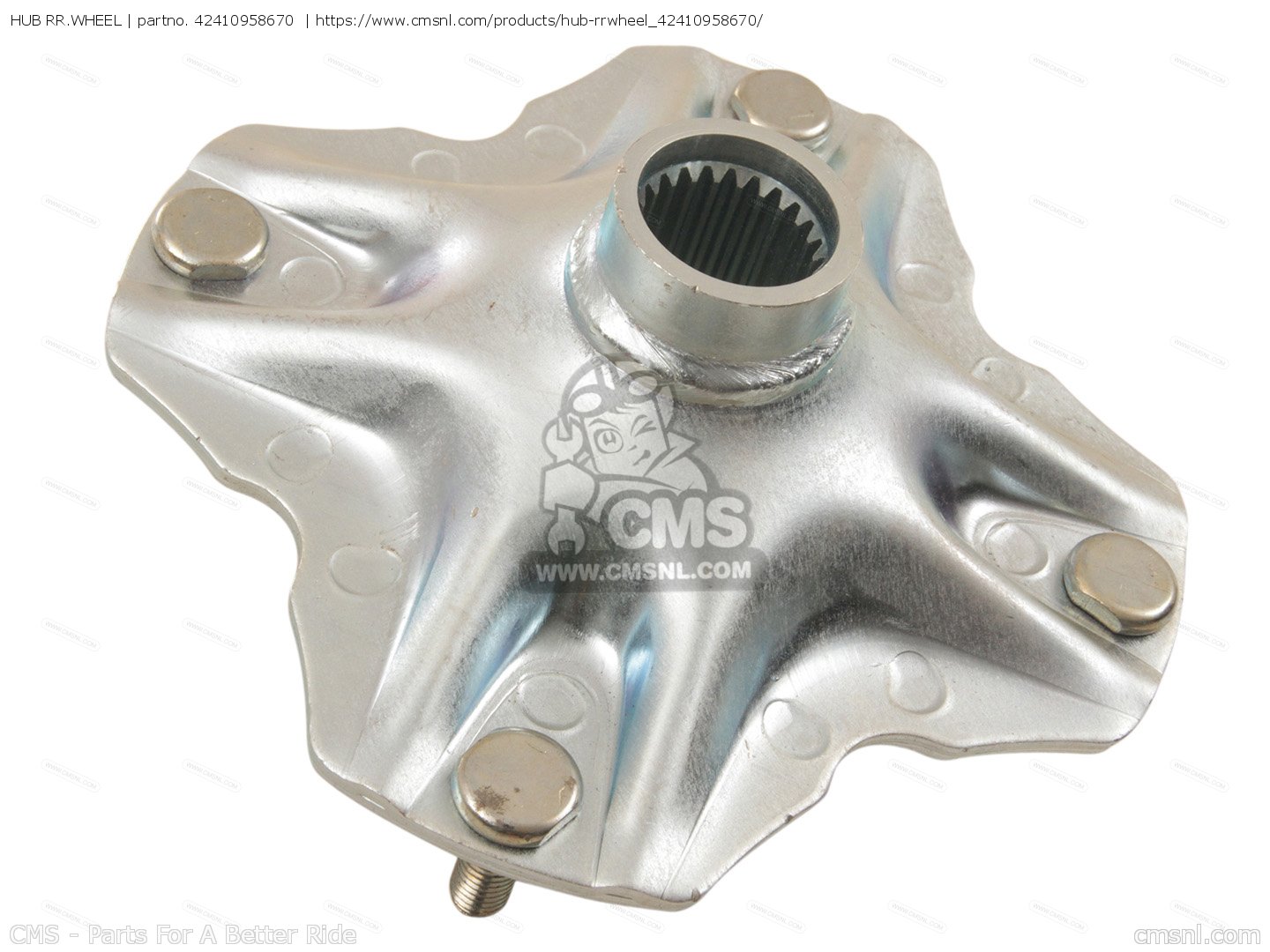 42410958670: Hub Rr.wheel Honda - buy the 42410-958-670 at CMSNL