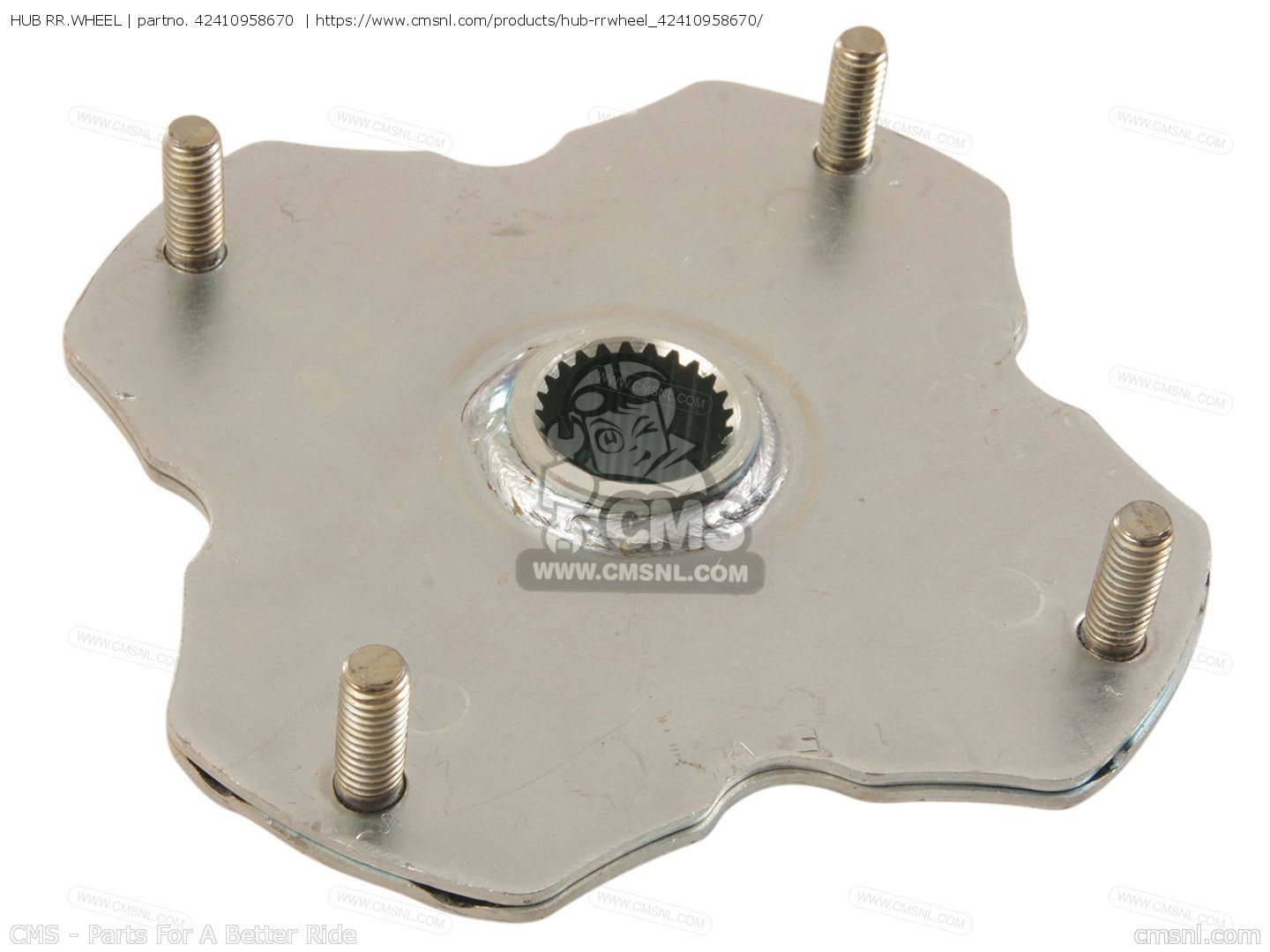 42410958670: Hub Rr.wheel Honda - buy the 42410-958-670 at CMSNL