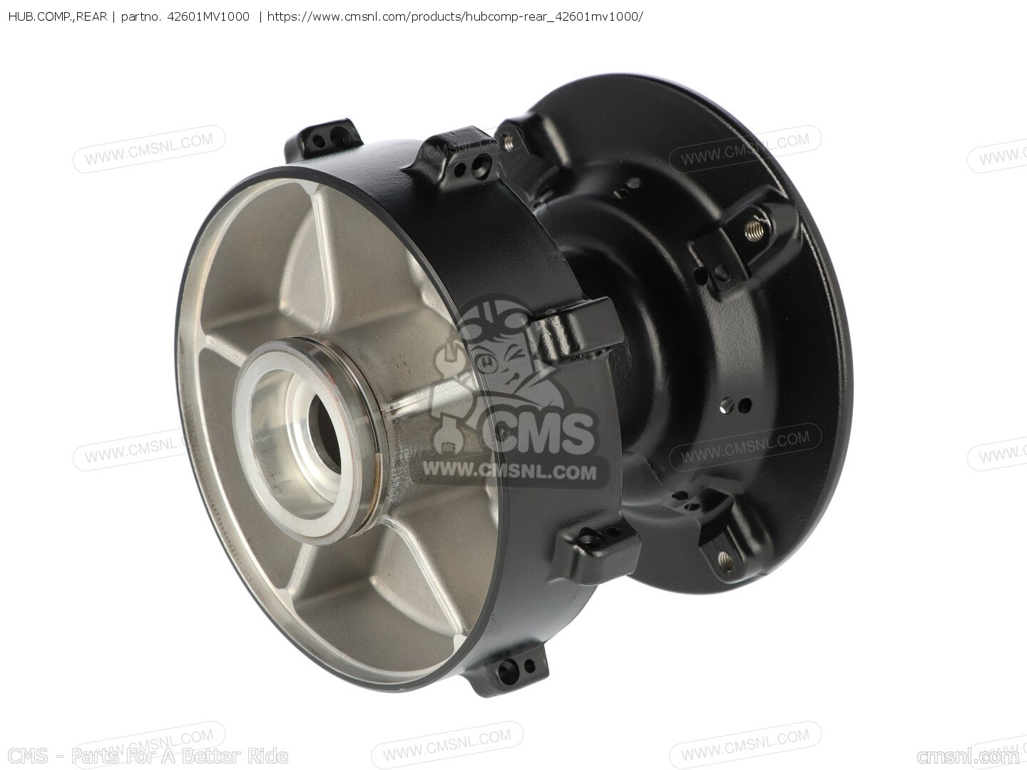 HUB.COMP.,REAR for XRV750 AFRICA TWIN 1992 (N) NETHERLANDS - order at CMSNL