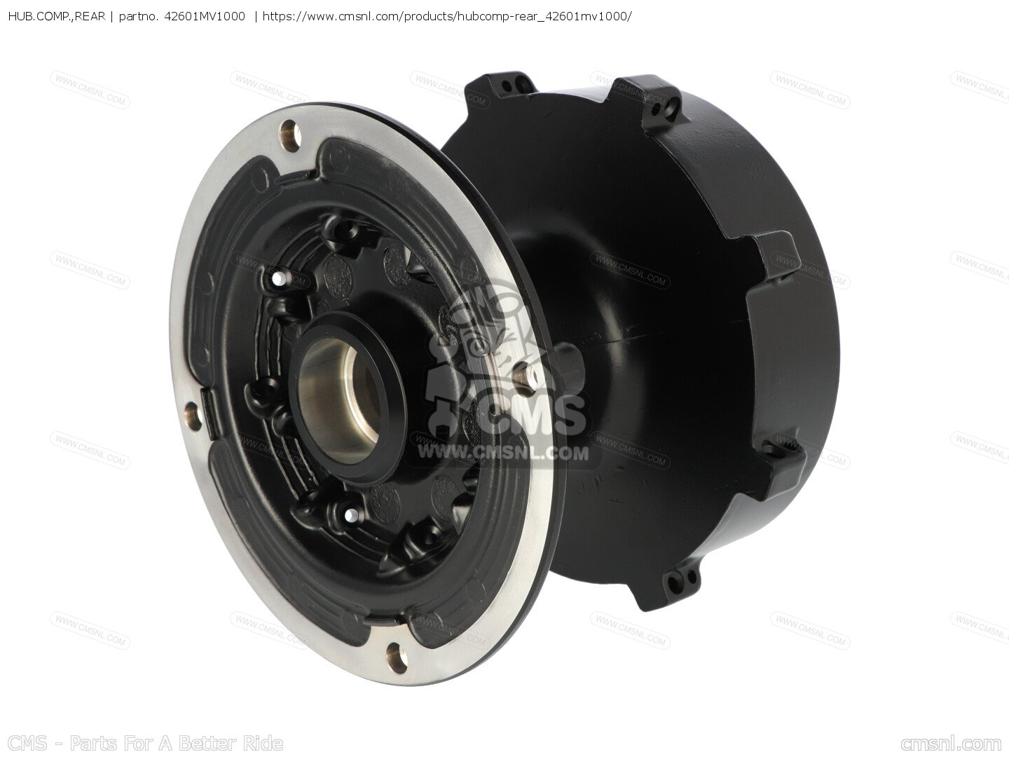 HUB.COMP.,REAR for XRV750 AFRICA TWIN 1992 (N) NETHERLANDS - order at CMSNL