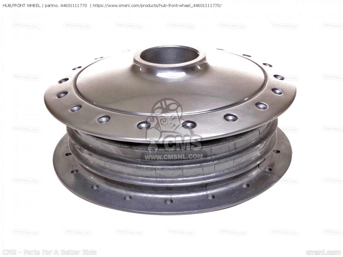 44601111770: HUB,FRONT WHEEL Honda - buy the 44601-111-770 at CMSNL