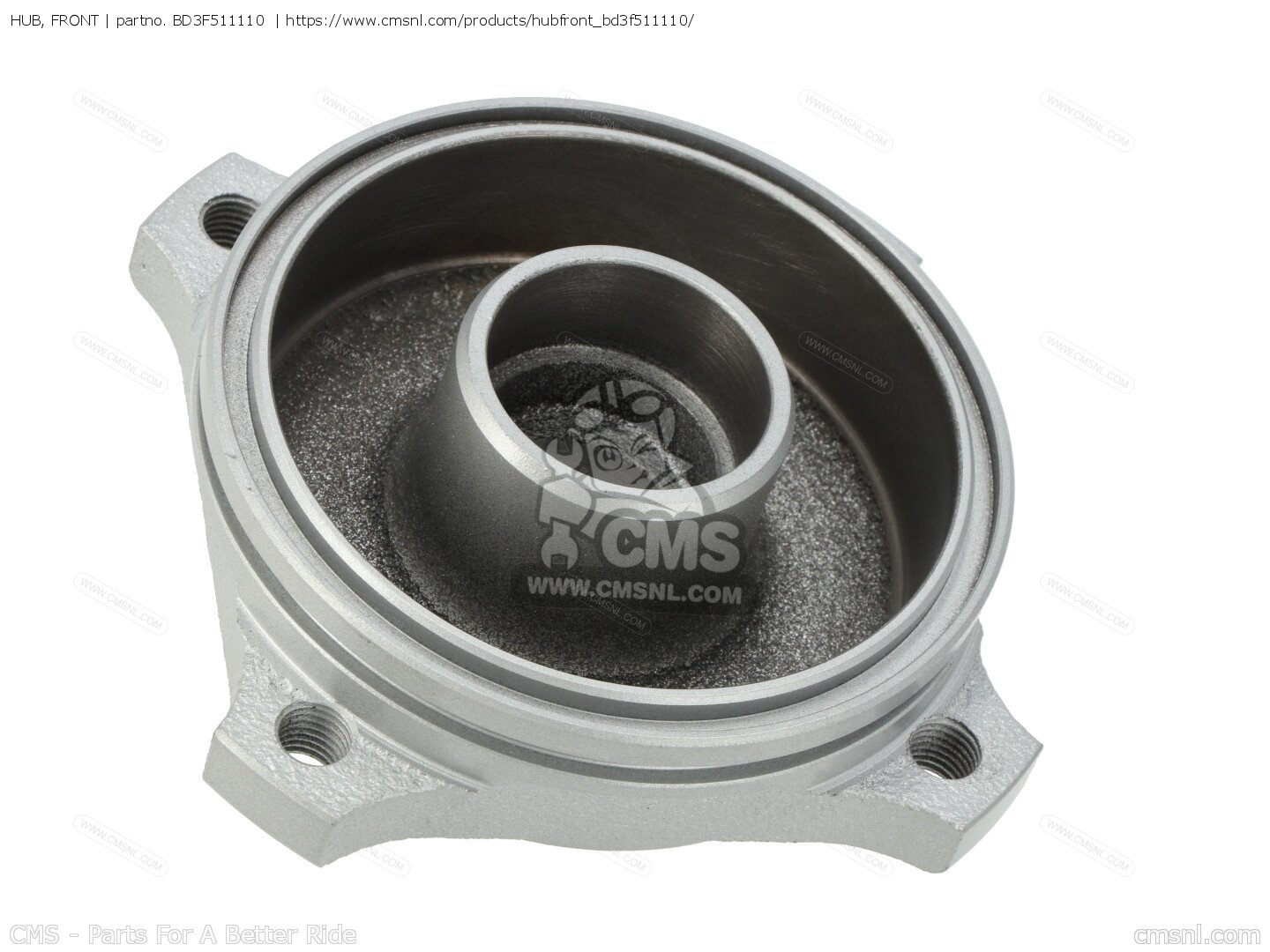 BD3F511110: Hub, Front Yamaha - buy the BD3-F5111-10-00 at CMSNL