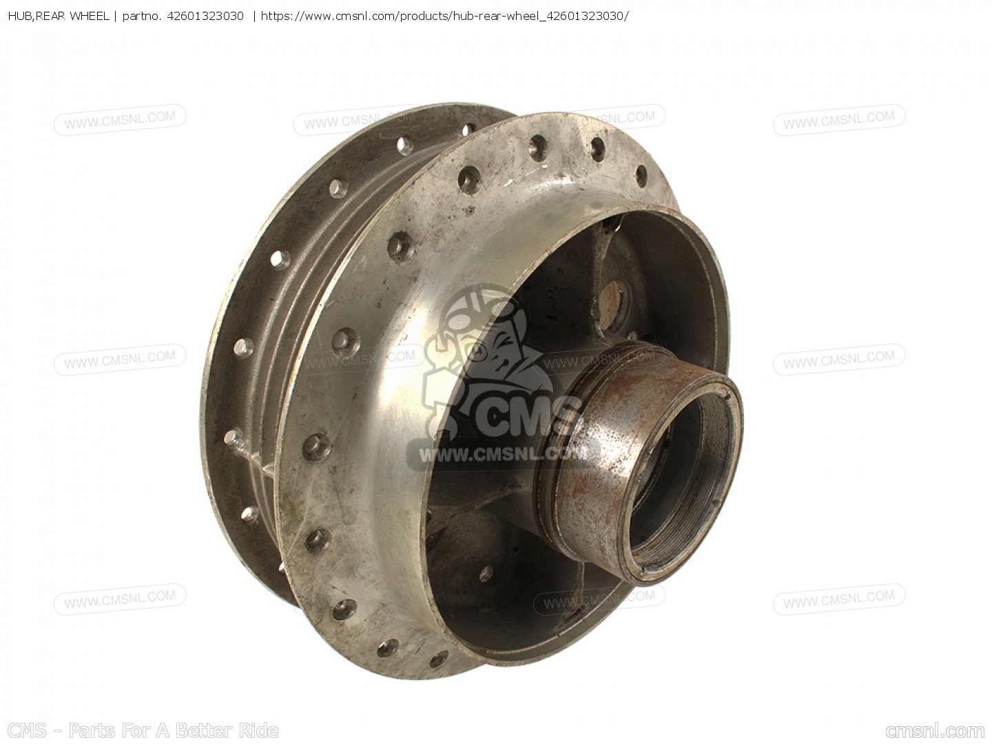 HUB,REAR WHEEL for Honda - order at CMSNL