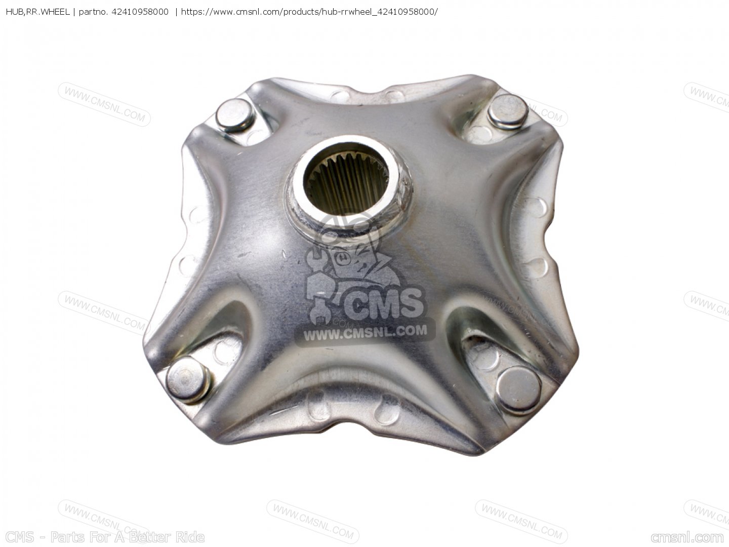 42410958000: HUB,RR.WHEEL Honda - buy the 42410-958-000 at CMSNL