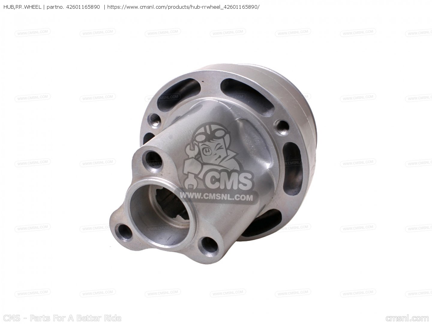 42601165890: HUB,RR.WHEEL Honda - buy the 42601-165-890 at CMSNL