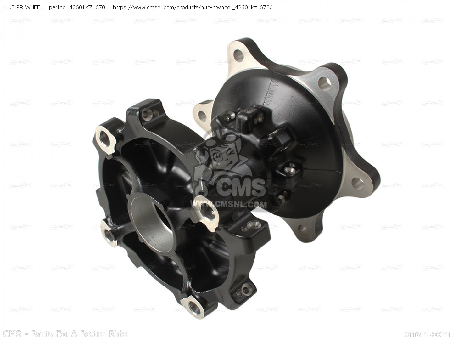 HUB,RR.WHEEL for XR250R 1994 (R) AUSTRALIA - order at CMSNL