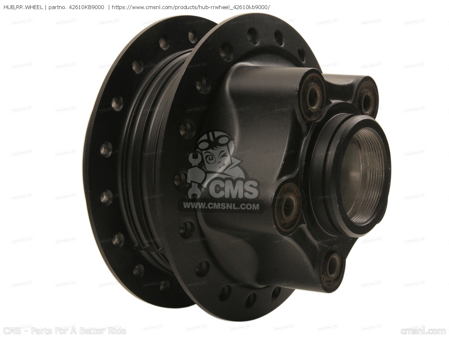 HUB,RR.WHEEL for Honda - order at CMSNL