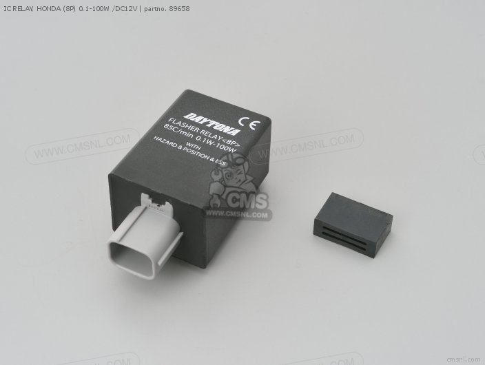 89658: Ic Relay, Honda (8p) 0.1-100w /dc12v Daytona - buy the 89658 at ...