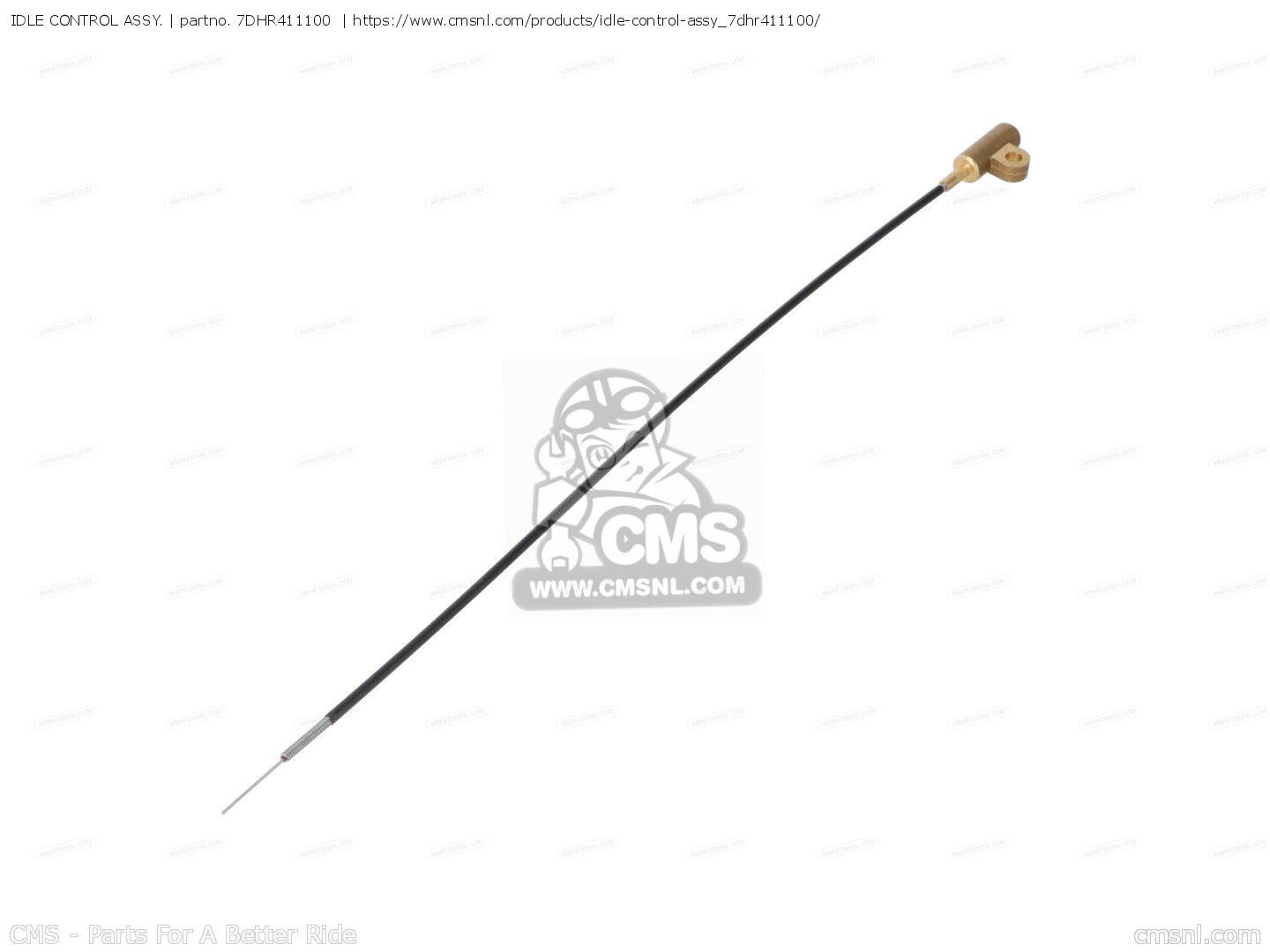 7DHR411100: IDLE CONTROL ASSY. Yamaha - buy the 7DH-R4111-00-00 at CMSNL