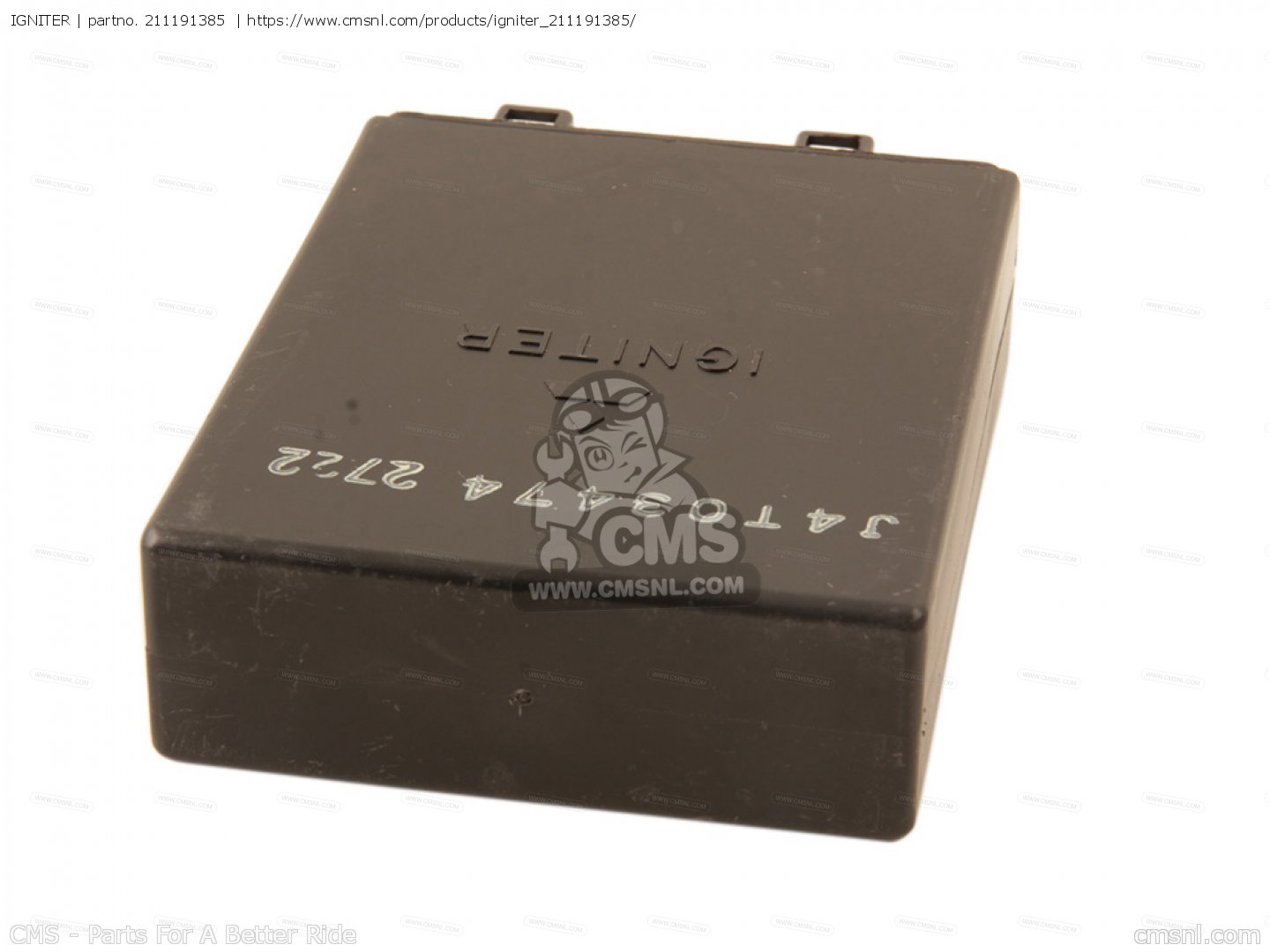 211191385: IGNITER Kawasaki - buy the 211191385 at CMSNL