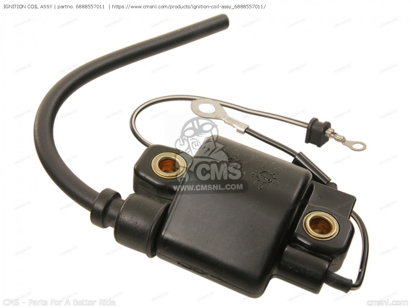 6888557011: IGNITION COIL ASSY Yamaha - buy the 688-85570-11-00 at CMSNL
