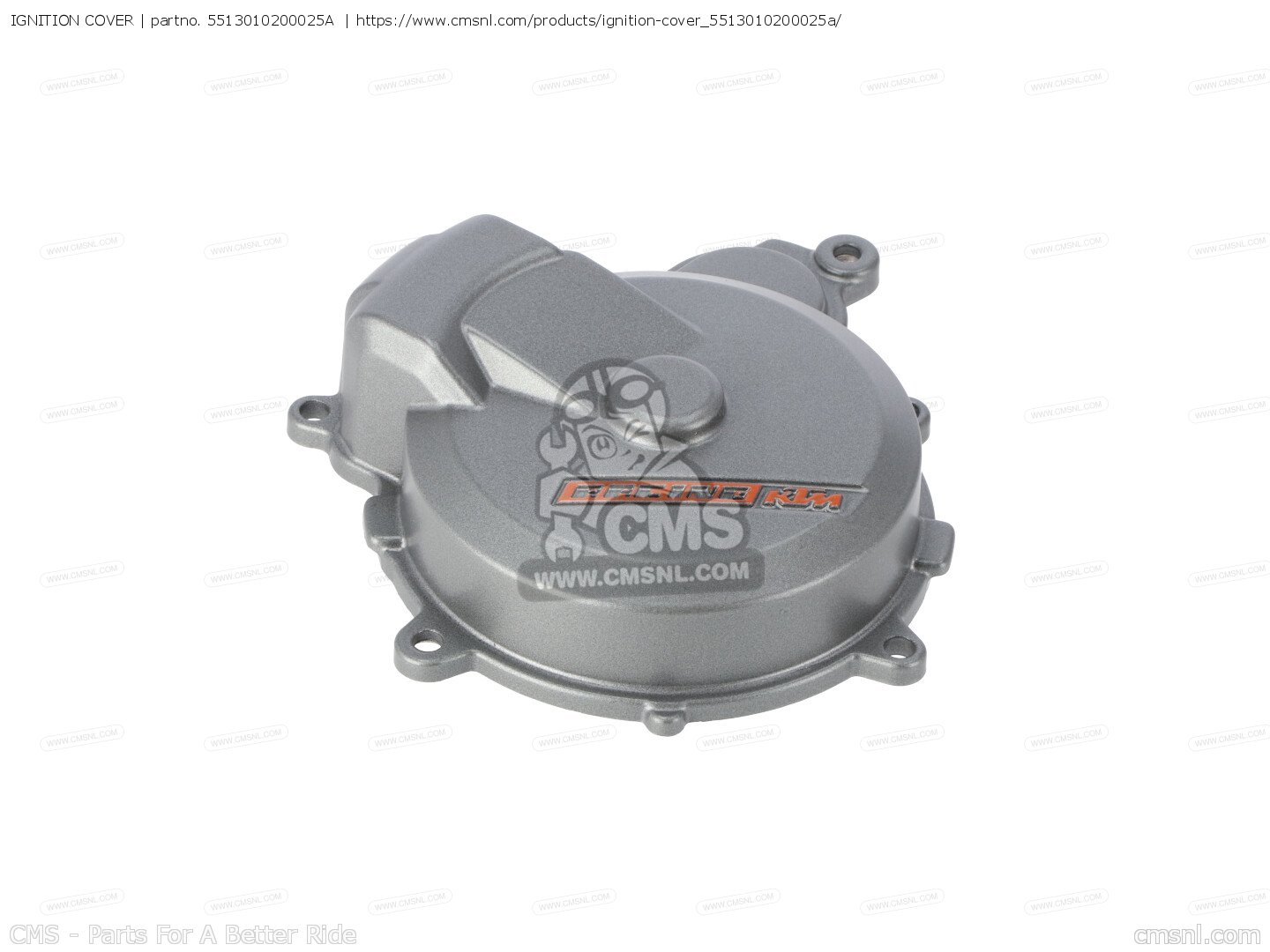 5513010200025A: IGNITION COVER Husqvarna - buy the 5513010200025 at CMSNL