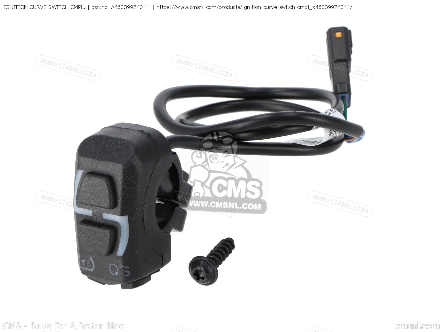 A46039974044: IGNITION CURVE SWITCH CMPL. KTM - buy the A46039974044 at CMSNL