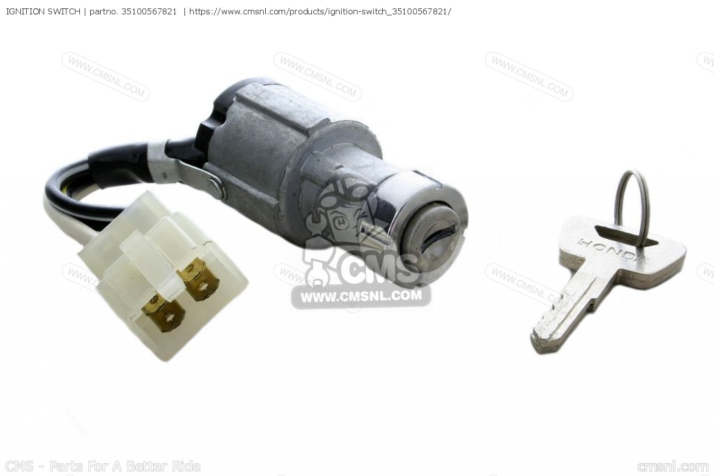 IGNITION SWITCH for Honda - order at CMSNL