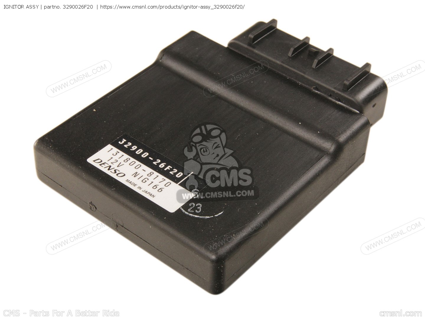 3290026F20: IGNITOR ASSY Suzuki - buy the 32900-26F20 at CMSNL