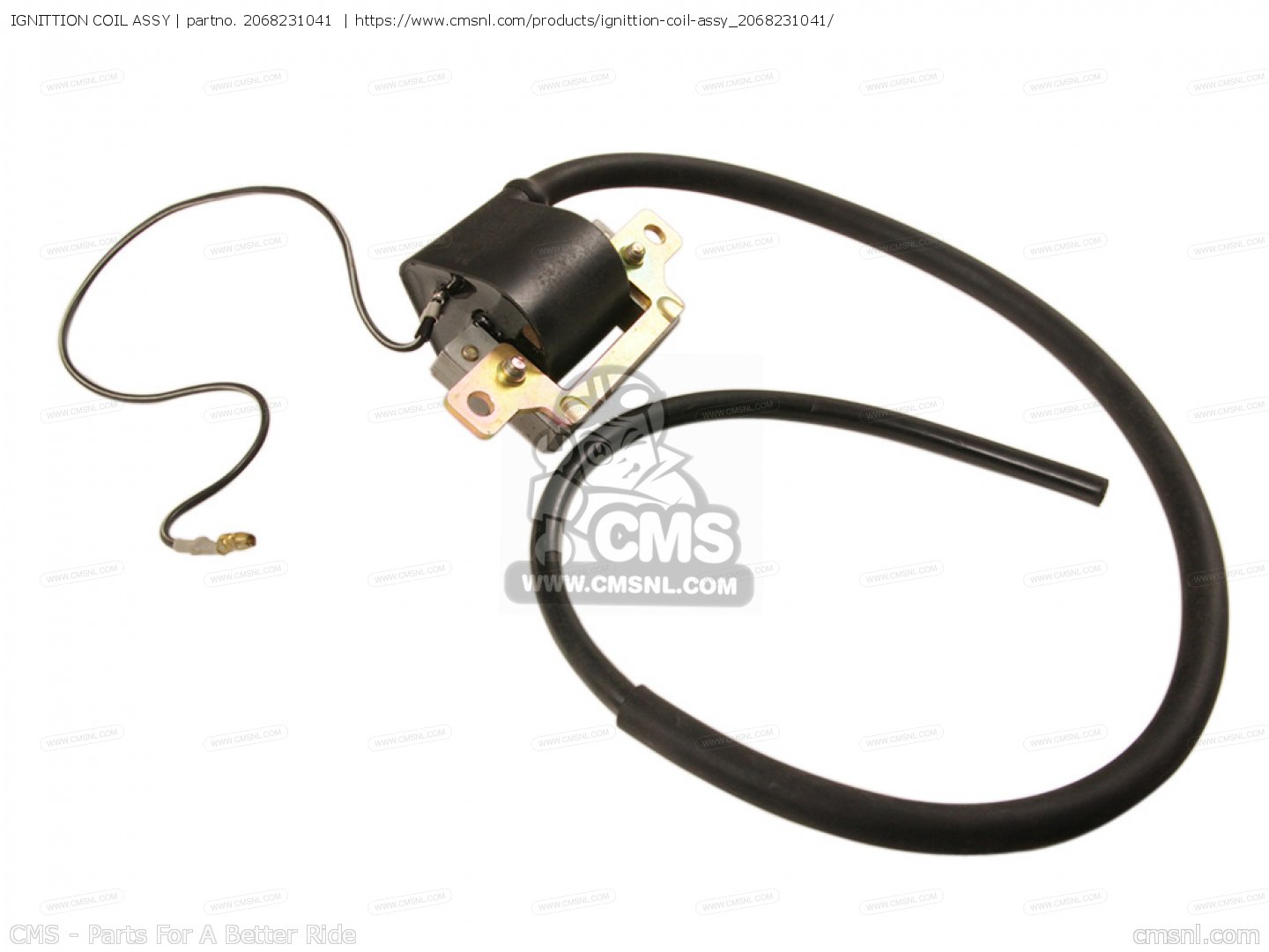 2068231041: IGNITTION COIL ASSY Yamaha - buy the 206-82310-41-00 at CMSNL