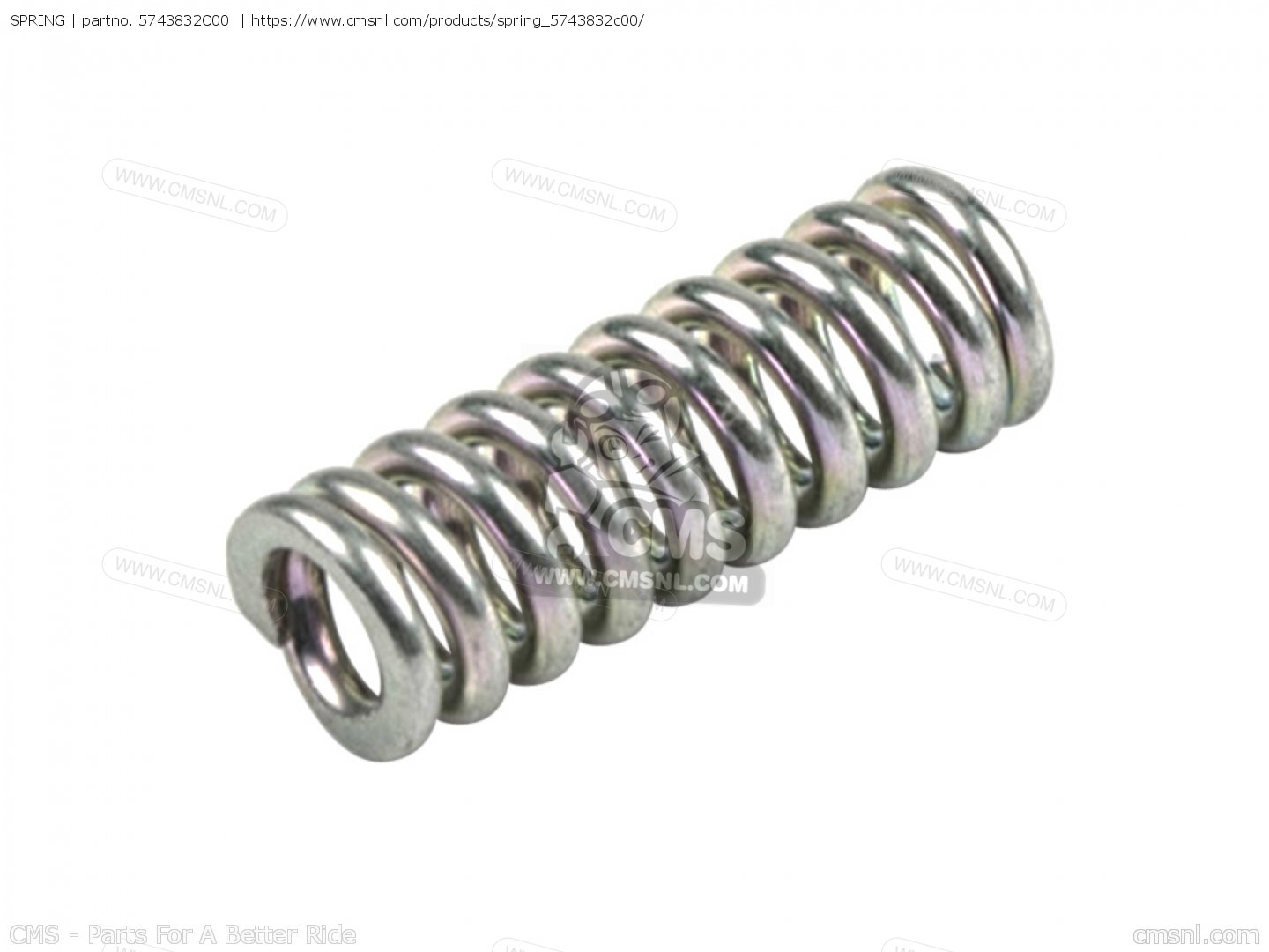 スプリングをSuzukiに - CMSNLで注文