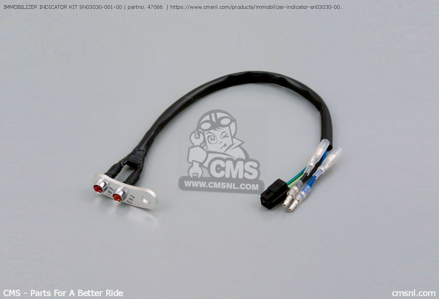 47066: IMMOBILIZER INDICATOR KIT SN03030-001-00 Daytona - buy the 47066 ...