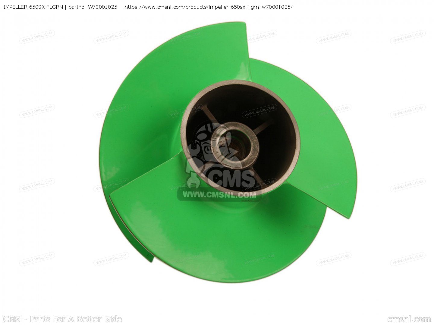 W70001025: Impeller 650sx Flgrn Kawasaki - buy the W70001-025 at CMSNL
