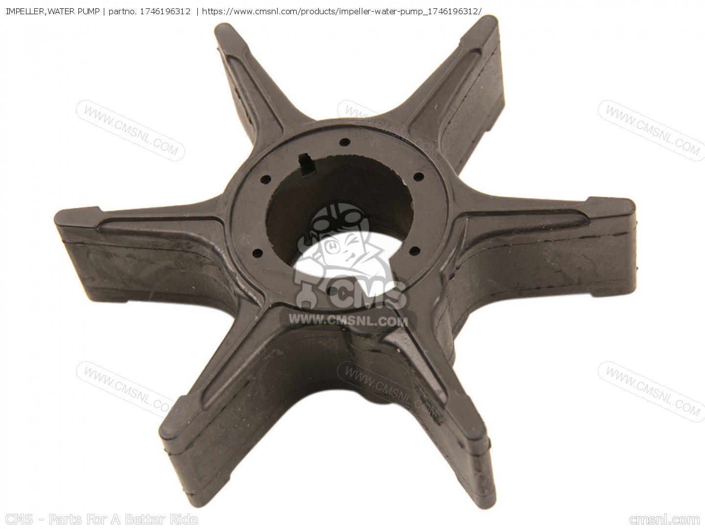 1746196312: Impeller,water Pump Suzuki - buy the 17461-96312 at CMSNL
