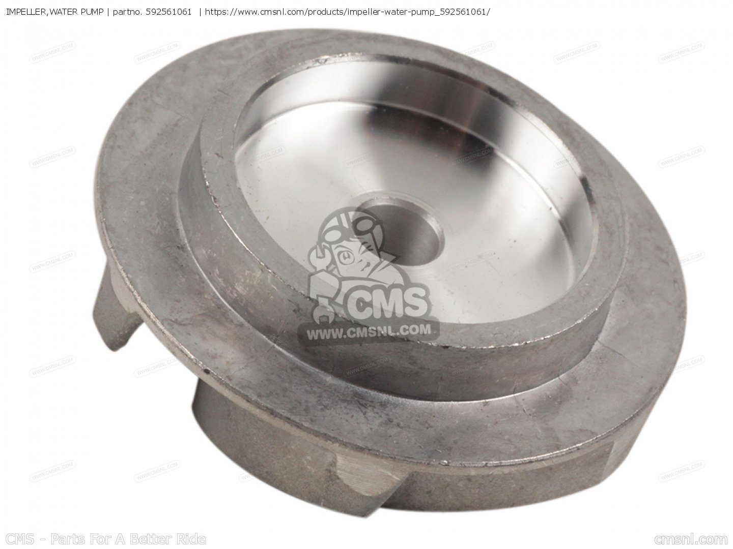 592561061: IMPELLER,WATER PUMP Kawasaki - buy the 59256-1061 at CMSNL