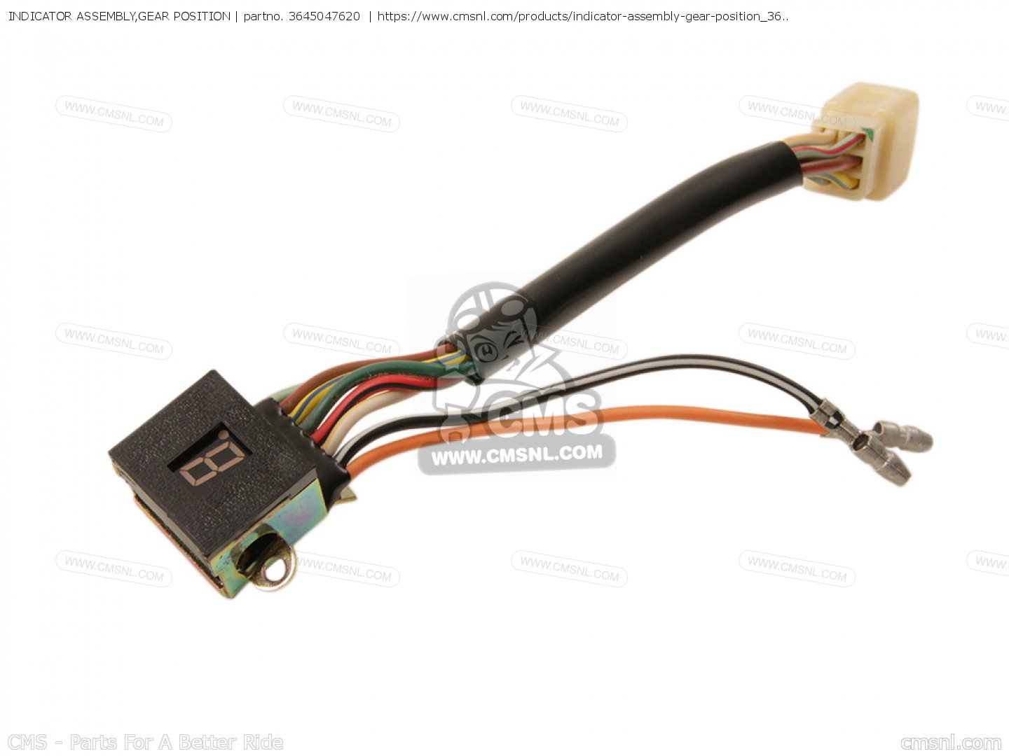 INDICATOR ASSEMBLY,GEAR POSITION for Suzuki - order at CMSNL