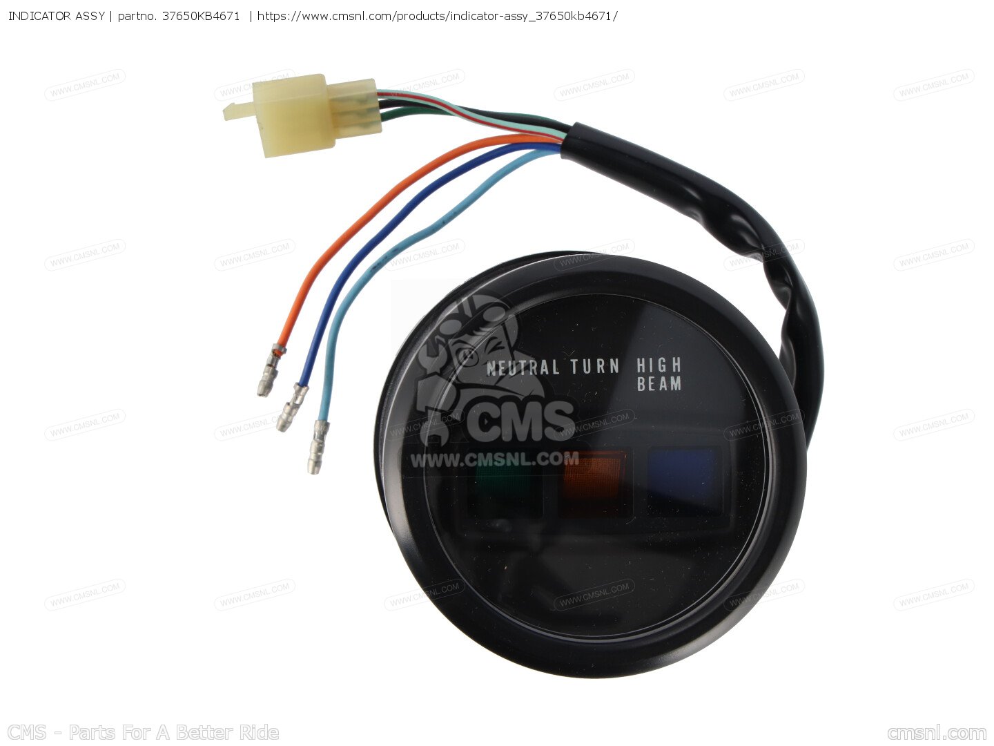 INDICATOR ASSY for CM250C 1982 (C) CANADA - order at CMSNL