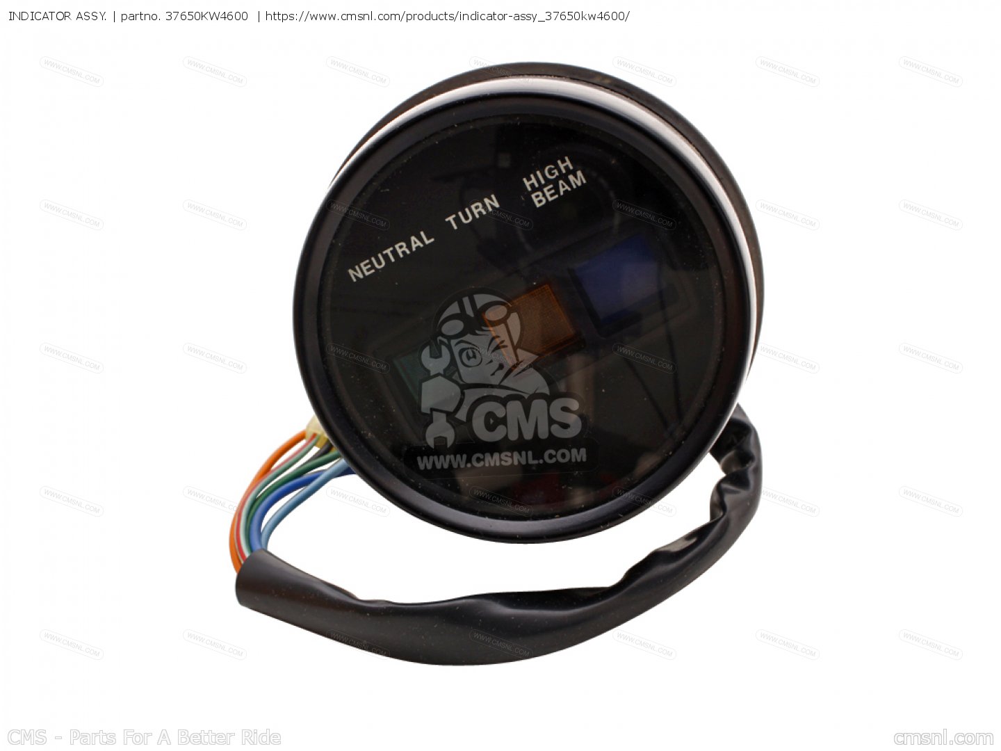 37650KW4600: INDICATOR ASSY. Honda - buy the 37650-KW4-600 at CMSNL