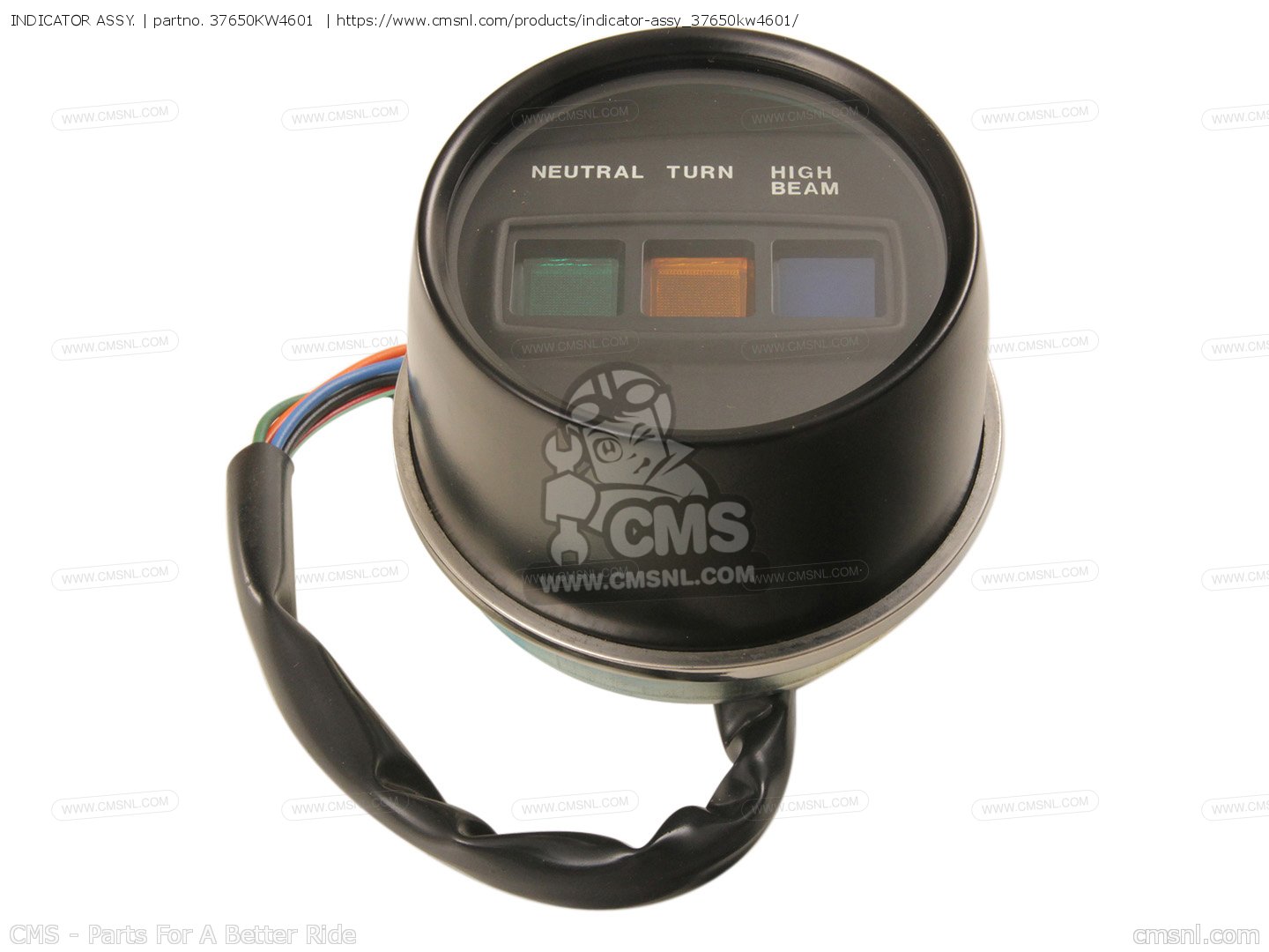 37650KW4601: INDICATOR ASSY. Honda - buy the 37650-KW4-601 at CMSNL